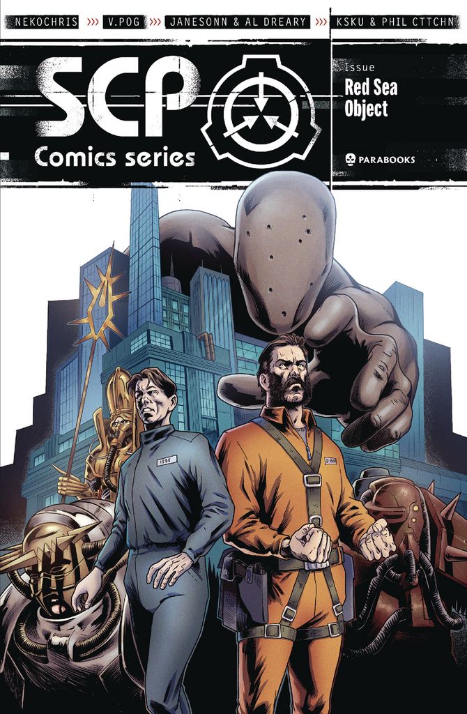 SCP FOUNDATION COMIC BOOK RED SEA OBJECT - Manga | Pepcomics